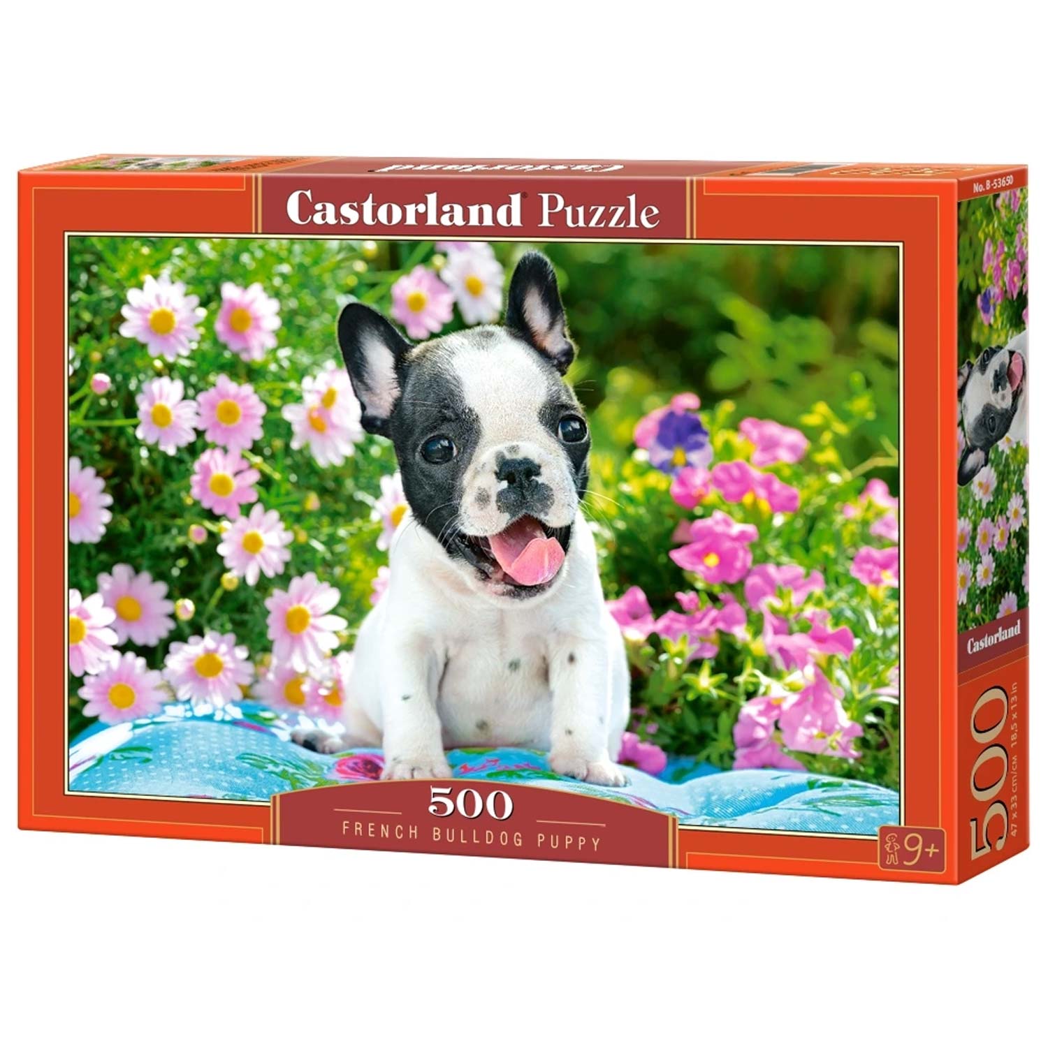 Pussel - Fransk bulldog 500 bitar - Pusselavenyn