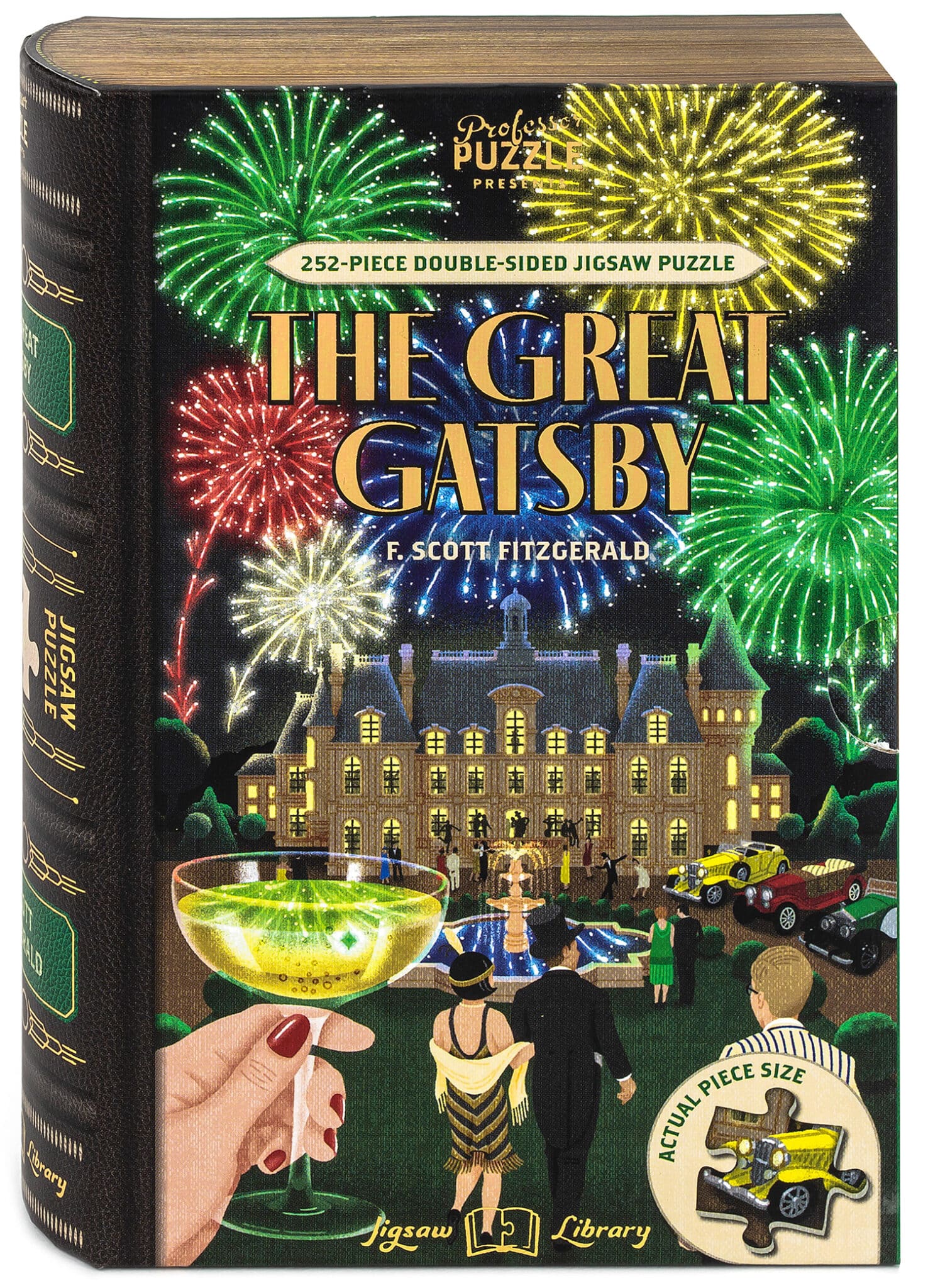Sagobokspussel - The Great Gatsby dubbelsidigt 252 bitar - Pusselavenyn
